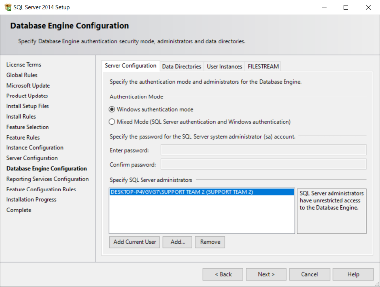 SQL SERVER 2014 EXPRESS INSTALLATION – POSCRAFT FORUM